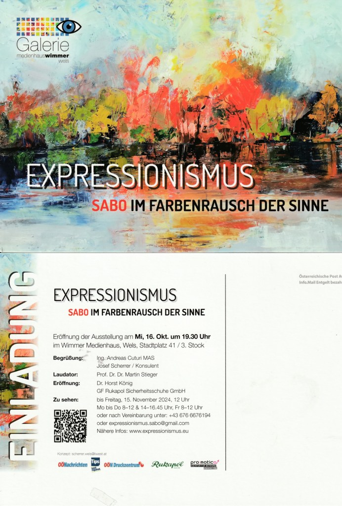 EXPRESSIONISMUS: "SABO im Farbenrausch der Sinne" - Martin Stieger Blog